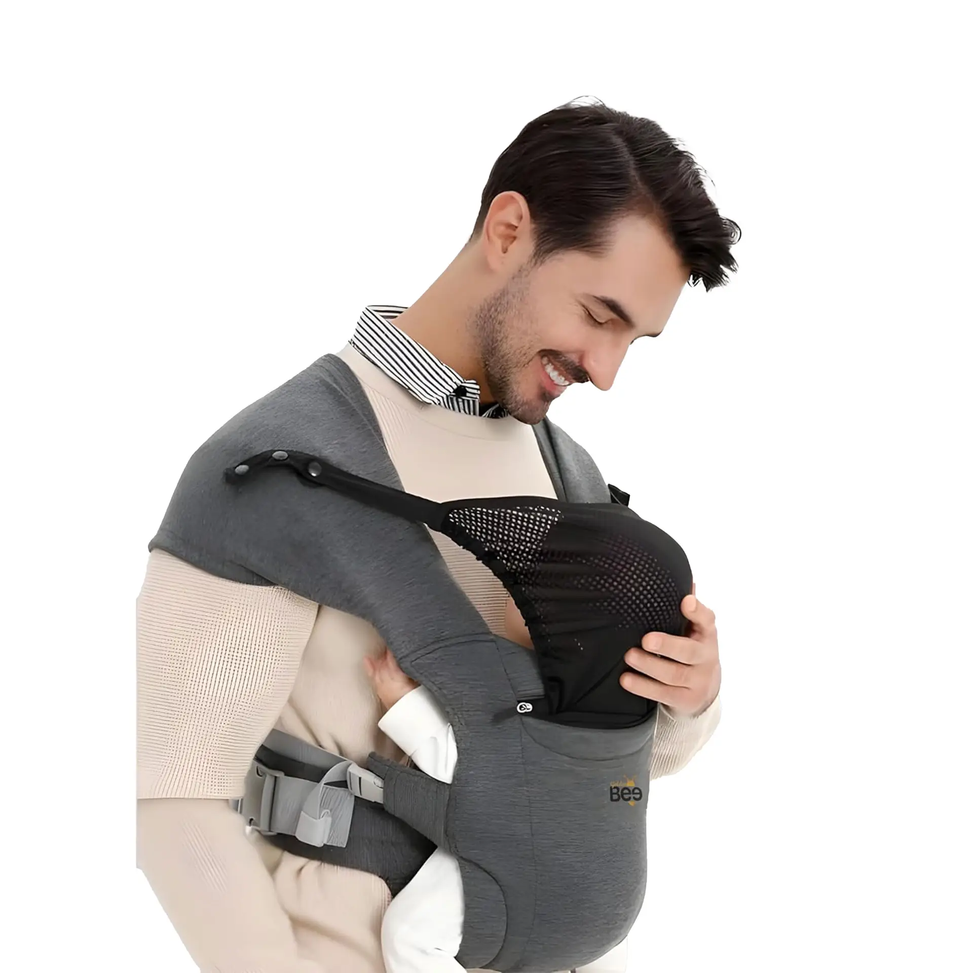 Golden Bee Cozy Nest Newborn Baby Carrier, Ergonomic, Baby Wrap Carrier ...